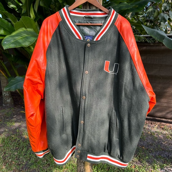 Jackets & Coats | Vintage Miami University Bomber Jacket | Poshmark